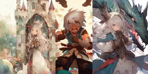 Japanese RPG Villains Midjourney Prompt | PromptBase