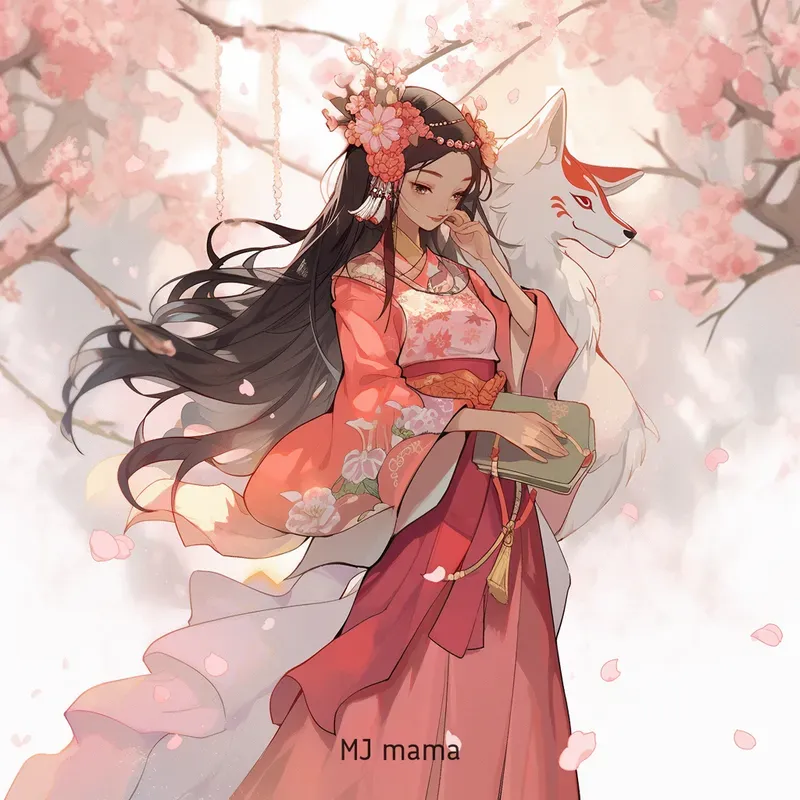 Traditional Chinese Anime Icons Midjourney Prompt | PromptBase