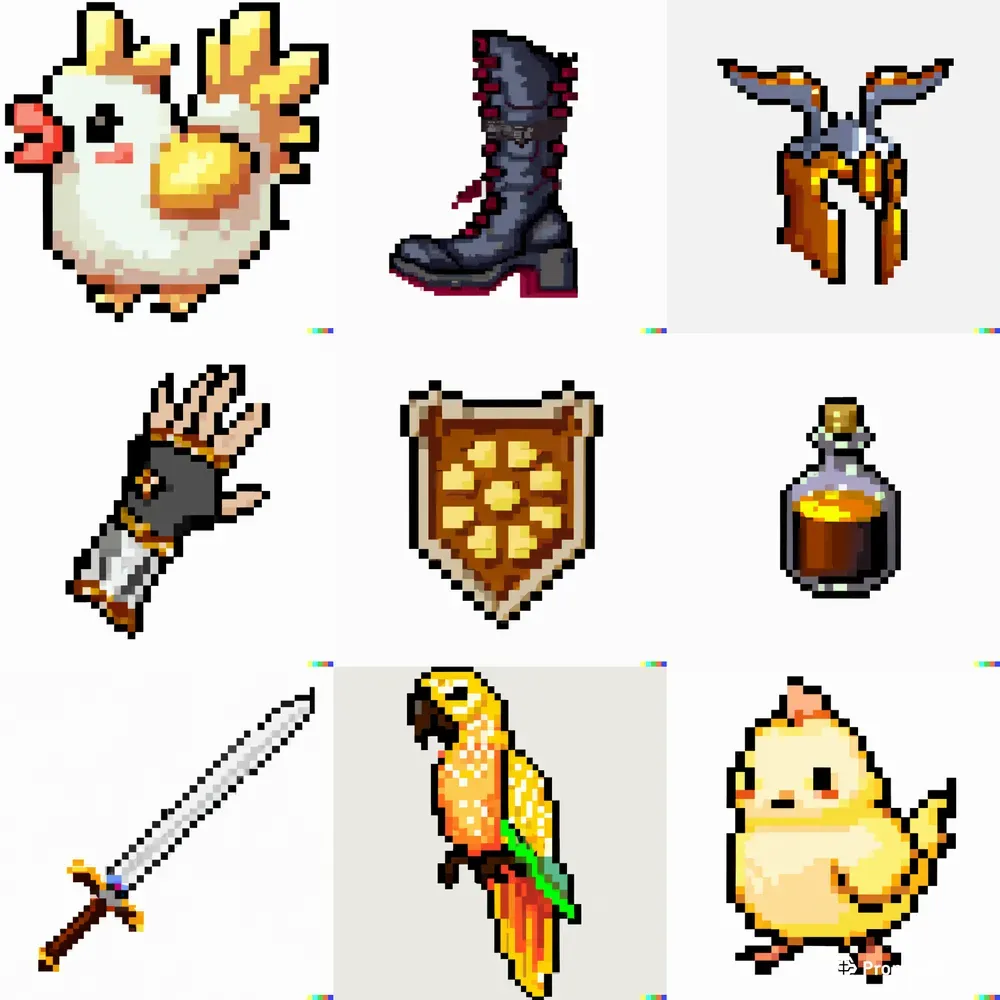 Pixel Everything Generator DALL·E Prompt | PromptBase