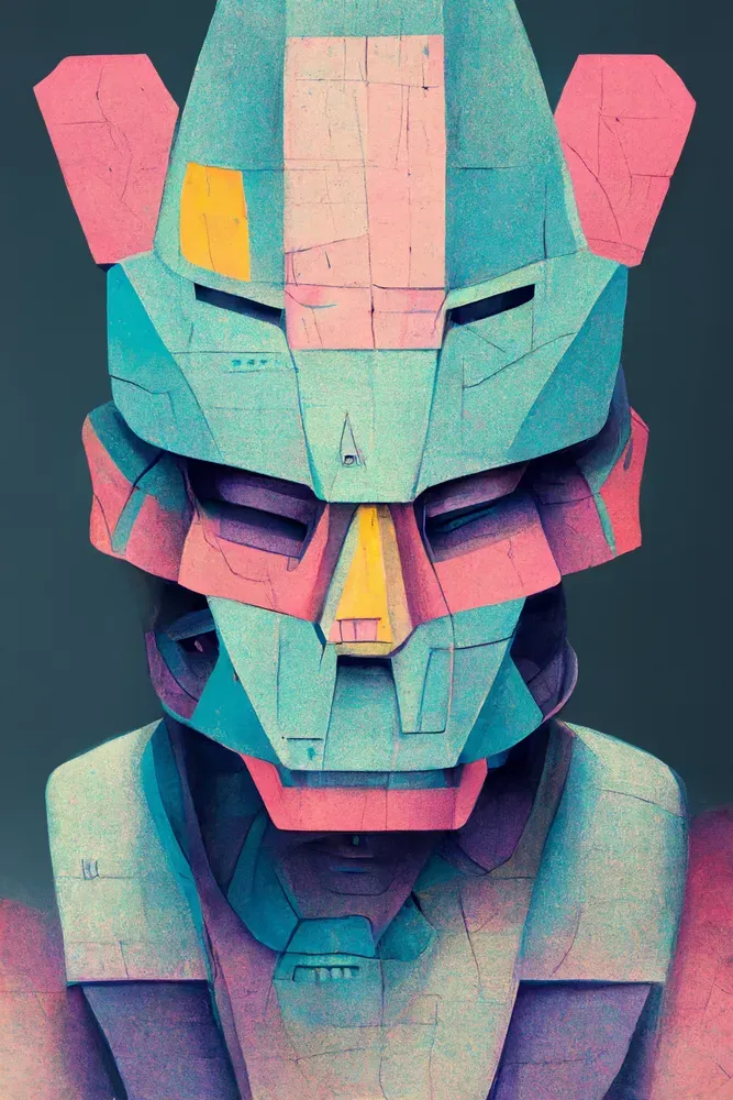 Low-poly Robot Avatars Midjourney Prompt | PromptBase