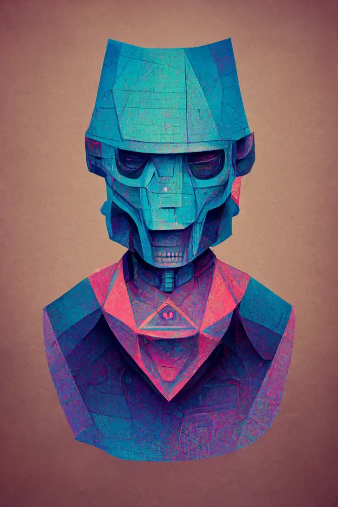 Low-poly Robot Avatars Midjourney Prompt | PromptBase