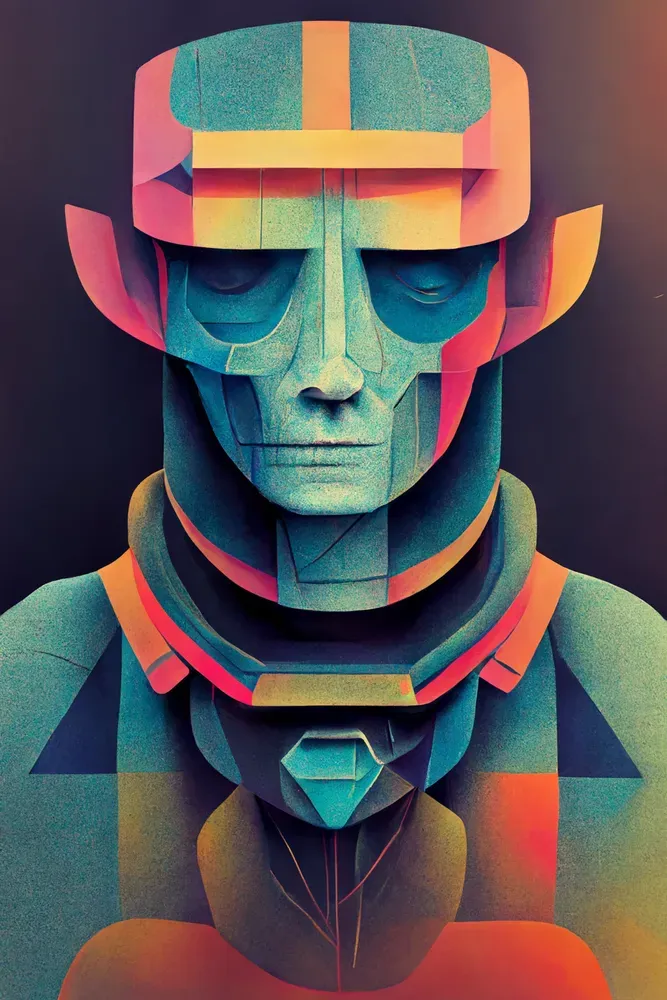 Low-poly Robot Avatars Midjourney Prompt | PromptBase