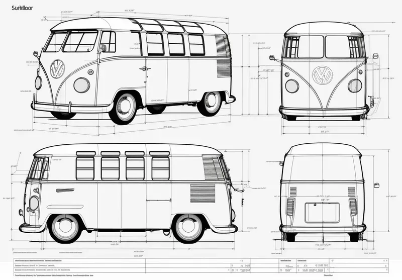 Automotive Engineering Drawings Midjourney Prompt | PromptBase