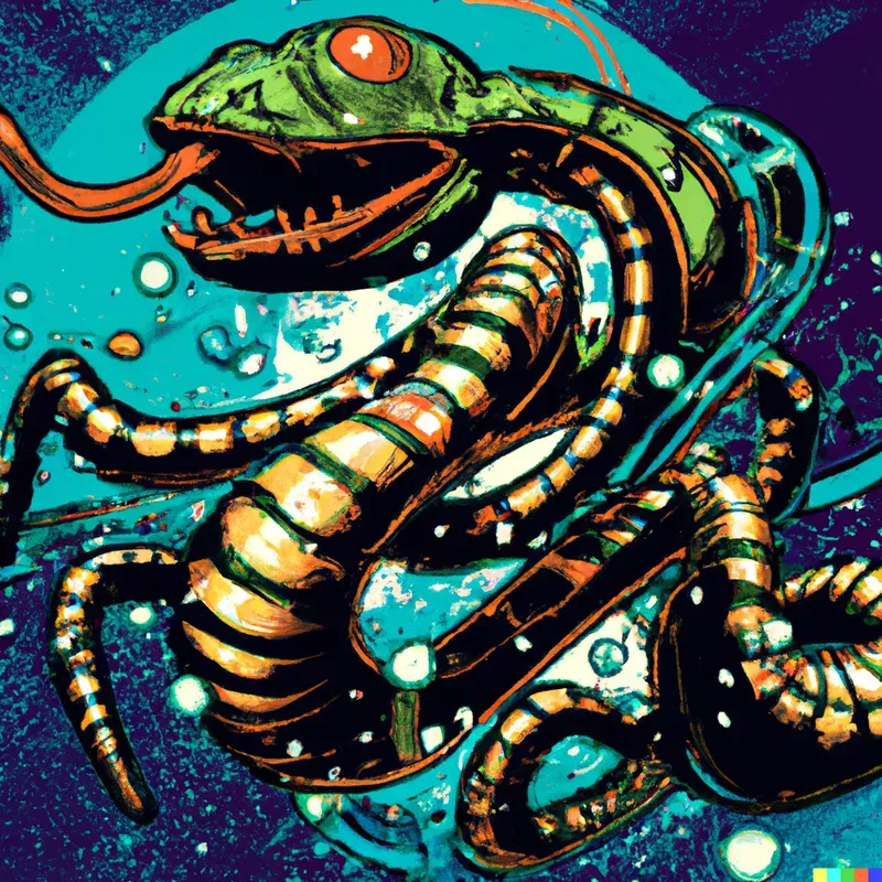 Freaky Drawings DALL·E Prompt | PromptBase