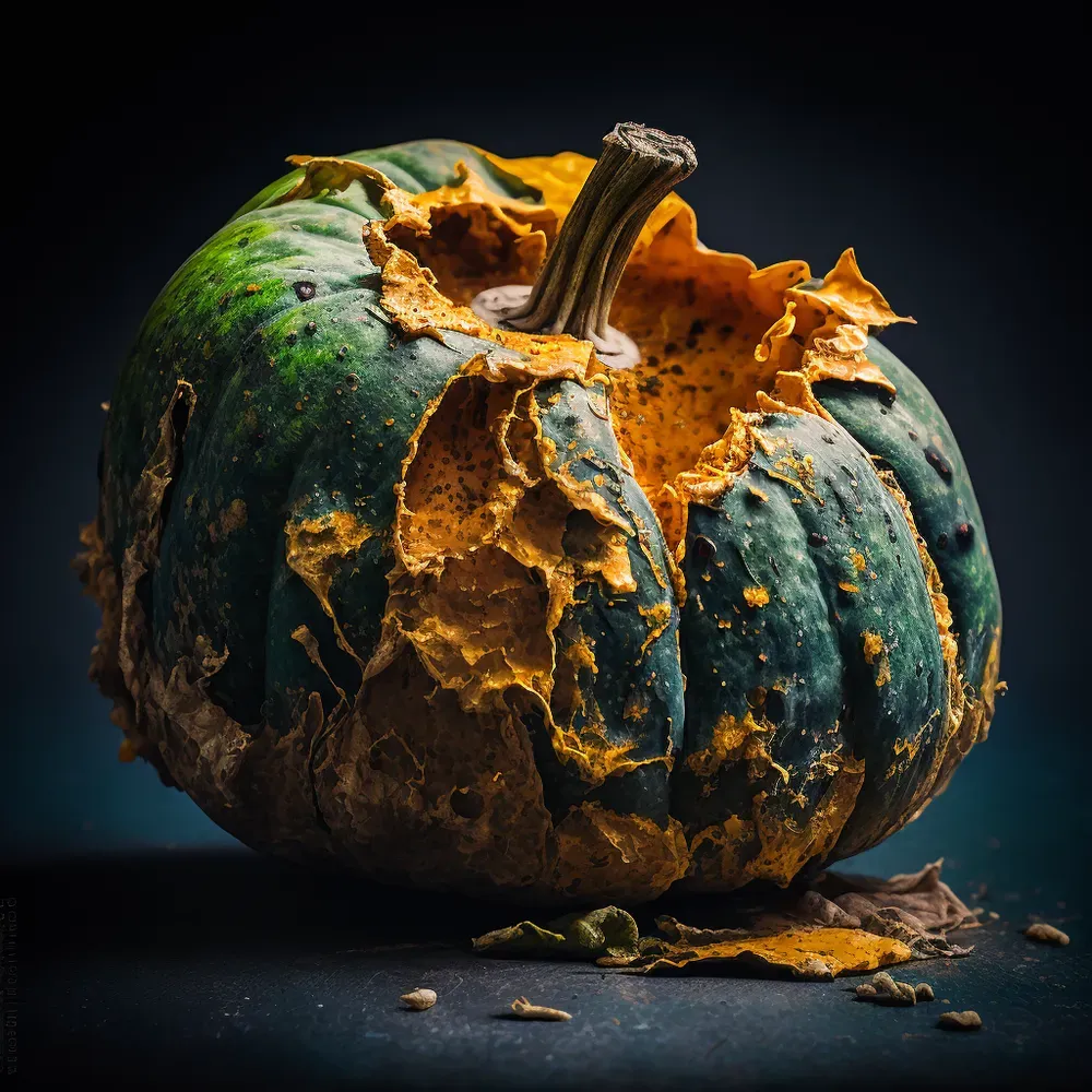 Rotten Fruits And Vegetables Midjourney Prompt | PromptBase