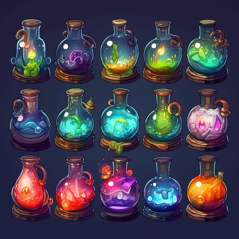 Easy Sprites For Your 2D Video Games Midjourney Prompt | PromptBase