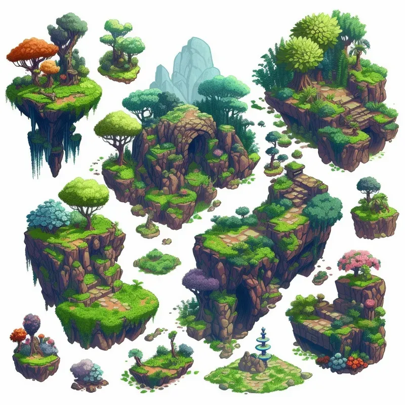 Easy Sprites For Your 2D Video Games Midjourney Prompt | PromptBase