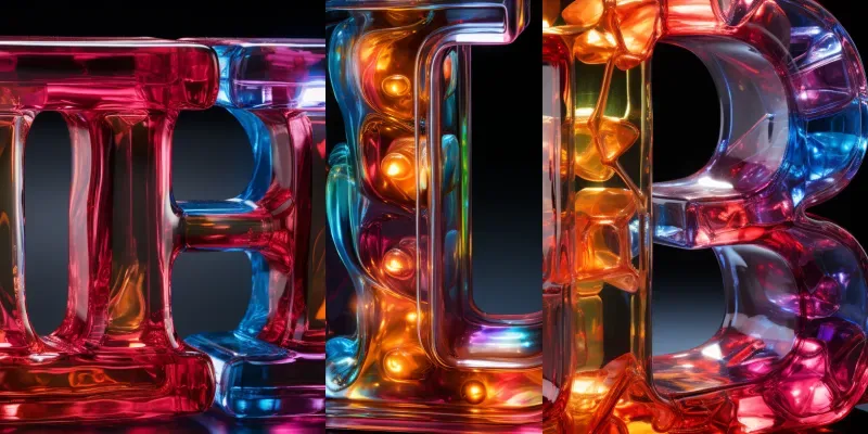 Fluorescent Letters Midjourney Prompt | PromptBase