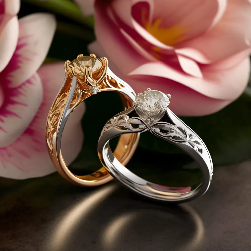 Perfect Wedding Ring Designs Midjourney Prompt | PromptBase
