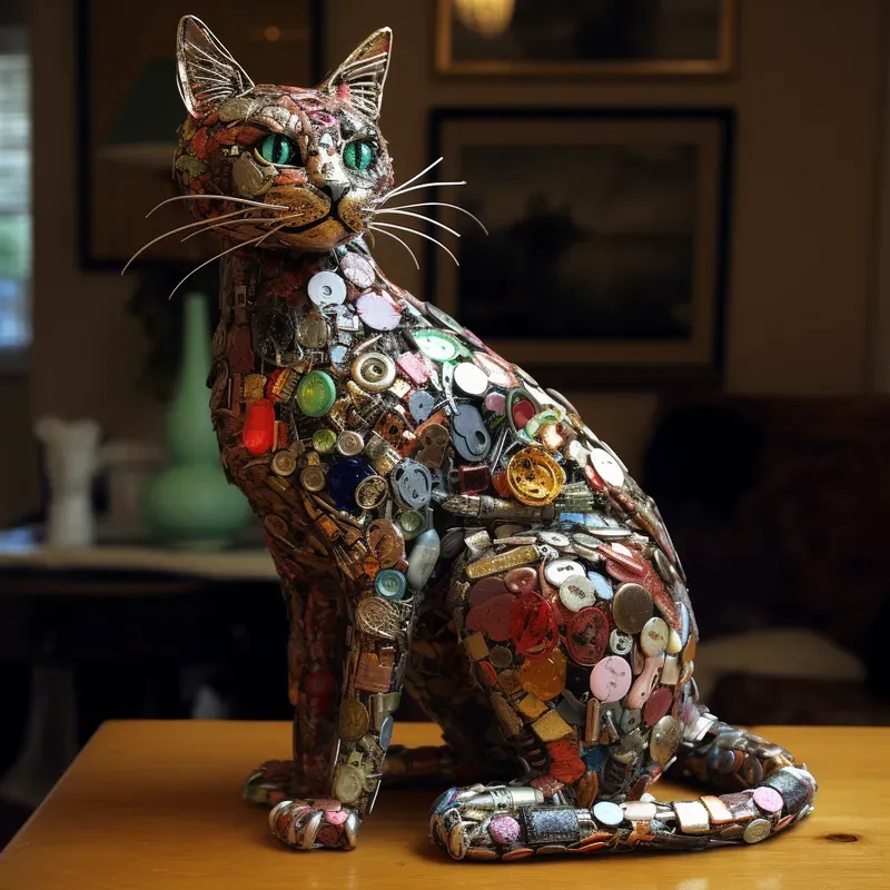 Dont Throw It Away Art From Trash No Change In Plural Midjourney Prompt ...