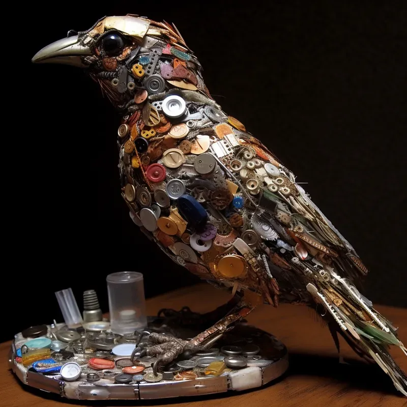 Dont Throw It Away Art From Trash No Change In Plural Midjourney Prompt ...