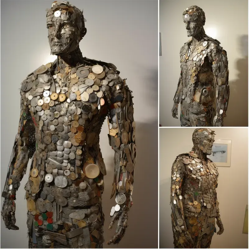 Dont Throw It Away Art From Trash No Change In Plural Midjourney Prompt ...