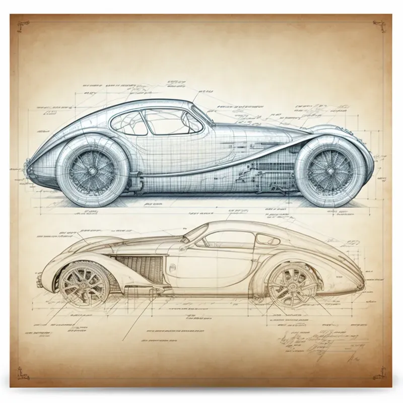 Leonardo Davinci Drawings Midjourney Prompt | PromptBase