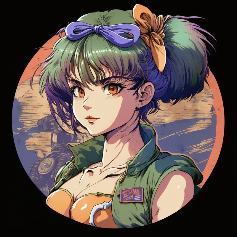 Vintage Anime Pfps Midjourney Prompt | PromptBase