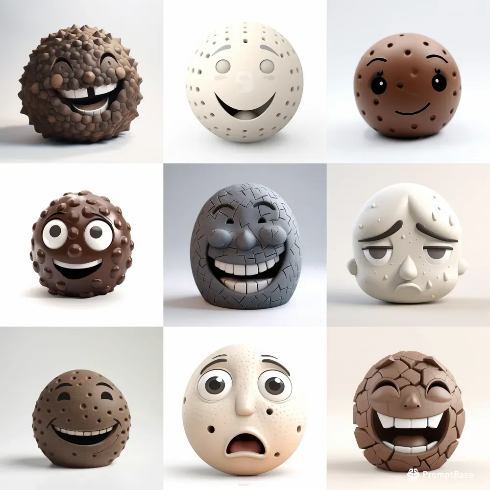 Create Unique Emojis With Clay Midjourney Prompt | PromptBase