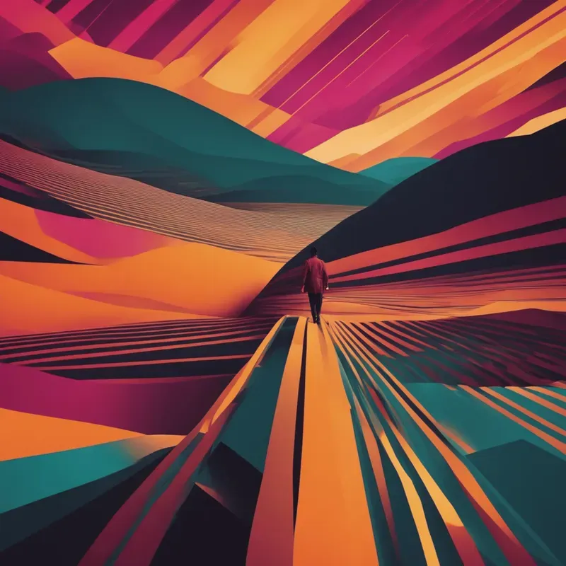 Journeys Of Vibrant Colors A Graphic Poses Stable Diffusion Prompt ...