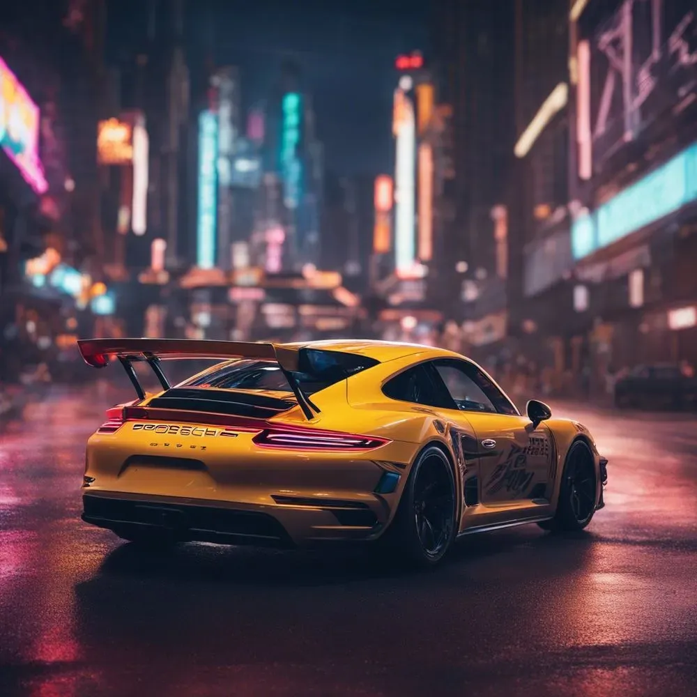 Neon City Speedsters Stable Diffusion Prompt | PromptBase