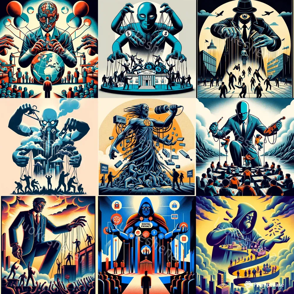 Visual Metaphor Poster Illustration Art DALL·E Prompt | PromptBase