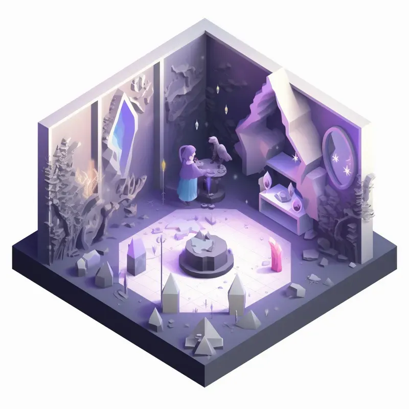 Isometric Scene Generator Midjourney Prompt | PromptBase