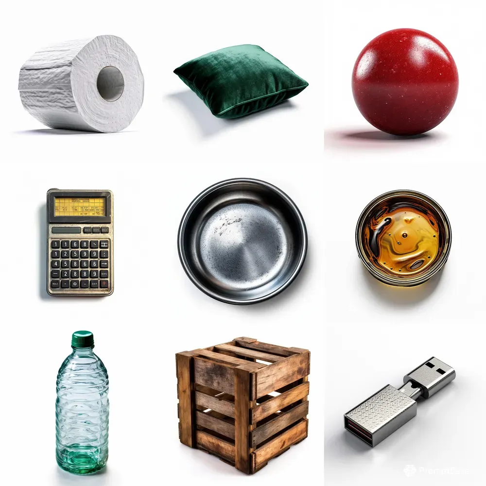 Isolated Objects Midjourney Prompt | PromptBase