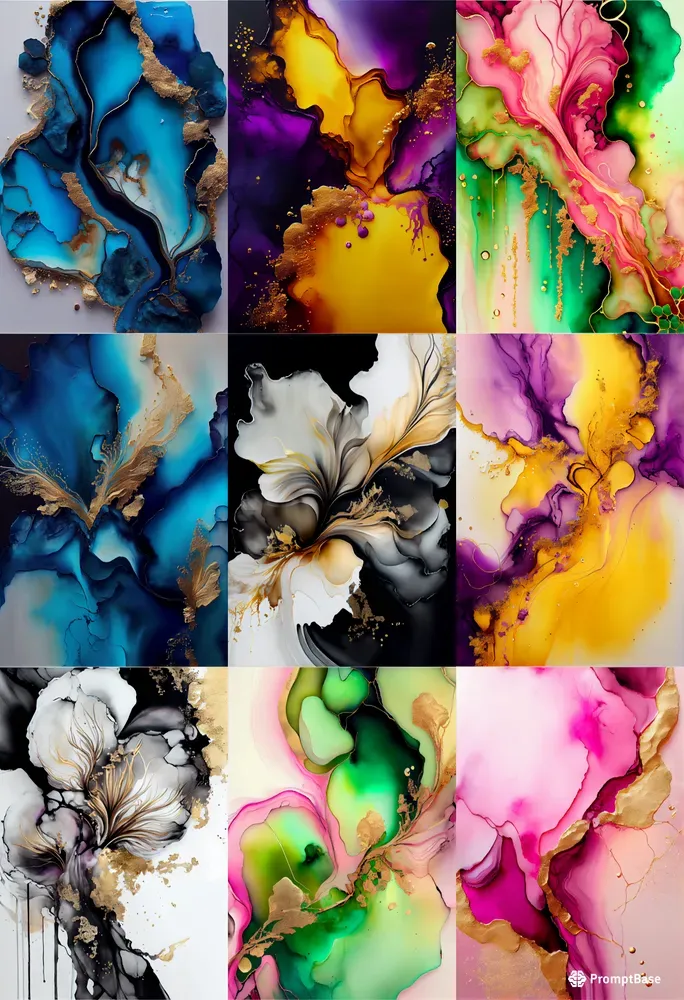 Ink Art Untamed Midjourney Prompt | PromptBase