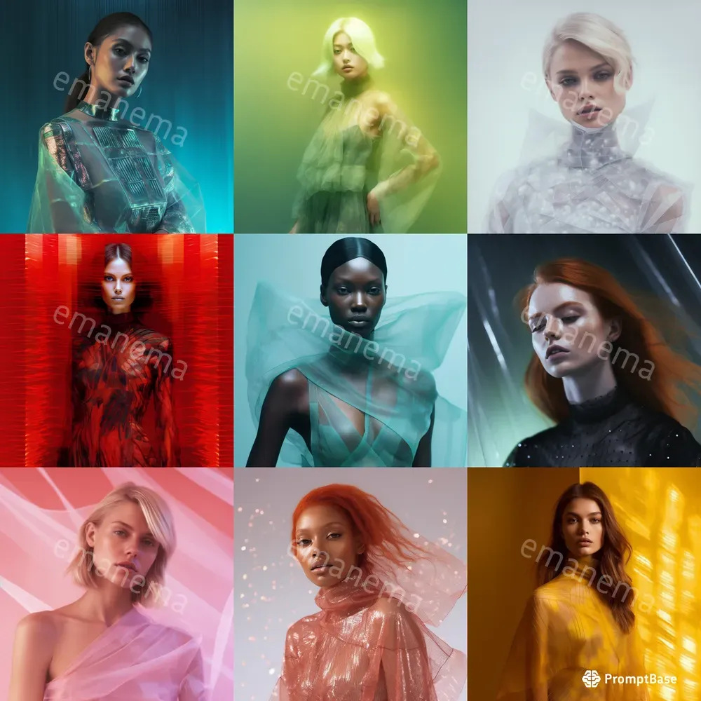 Ethereal Supermodel Portraits Midjourney Prompt | PromptBase