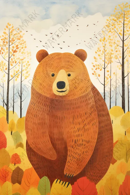 Autumn Postcards Fall Posters Art Prints Midjourney Prompt | PromptBase