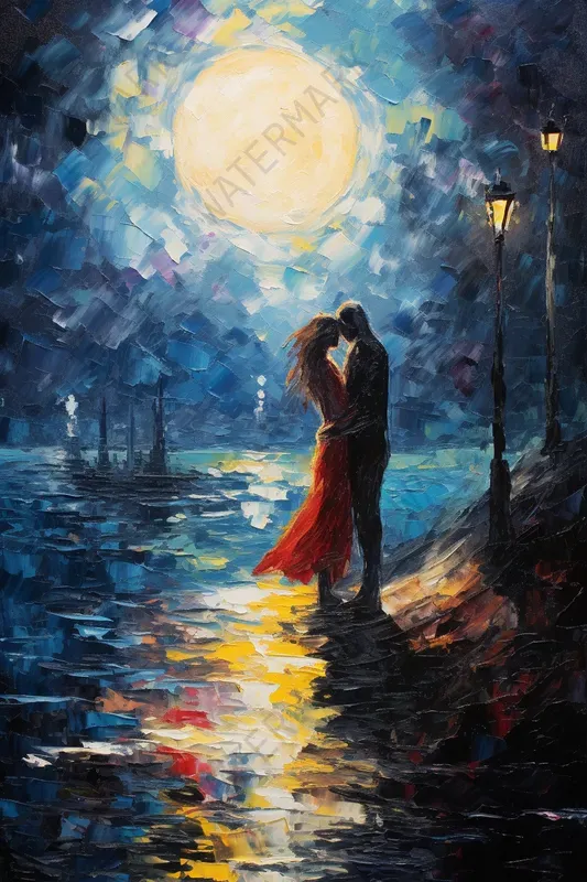 Impressionist Poster Modern Art Landmarks Midjourney Prompt | PromptBase