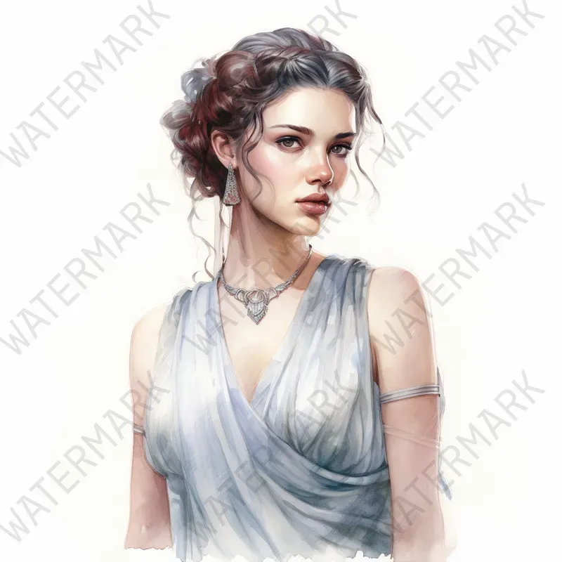 Roman Empire Watercolor Historic Cliparts Midjourney Prompt | PromptBase