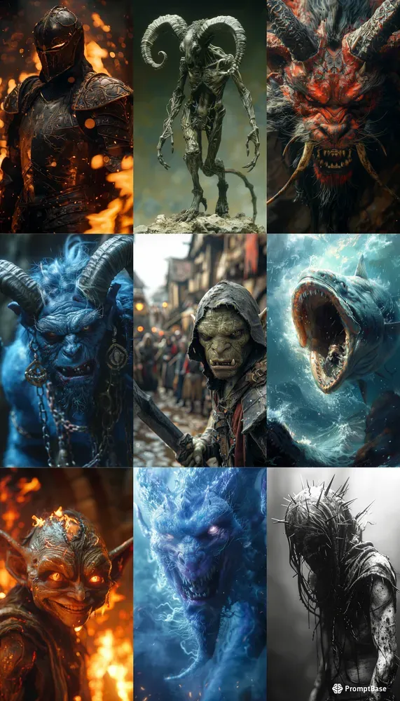 Demons Devils Midjourney Prompt | PromptBase