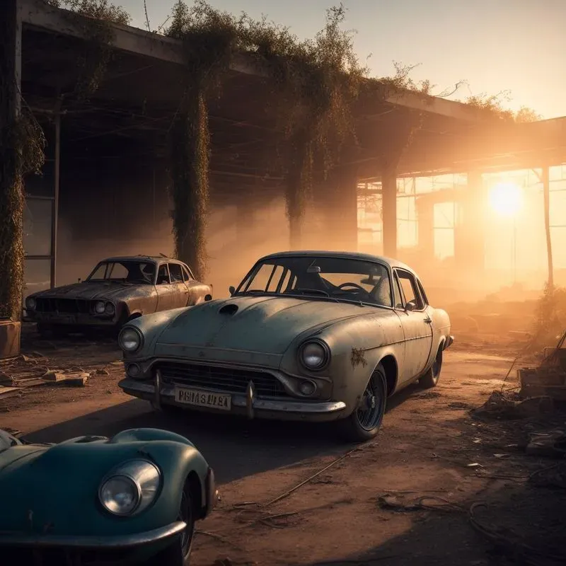 Retrofuture Ruins Leonardo Ai Prompt | PromptBase