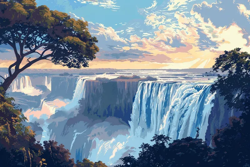 Detailed Illustrations Of Famous Places Midjourney Prompt | PromptBase