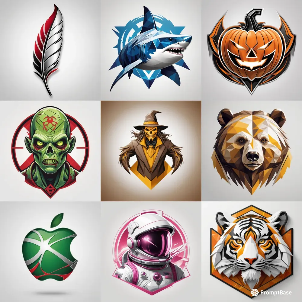 Geometric Sports Team Emblems Leonardo Ai Prompt | PromptBase