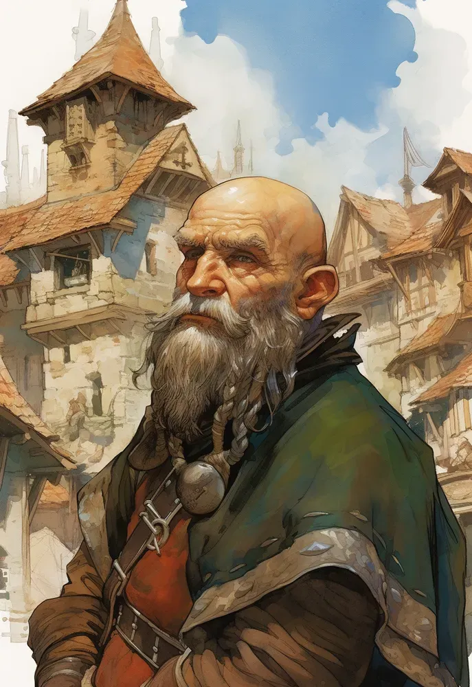 Old School RPG General Portraits Midjourney Prompt | PromptBase