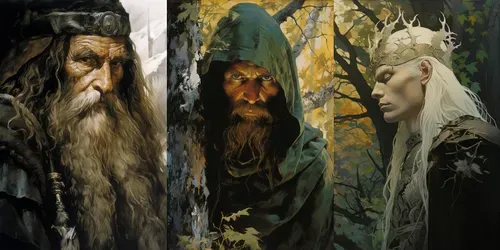 Old School Rpg Characters Midjourney Prompt | PromptBase