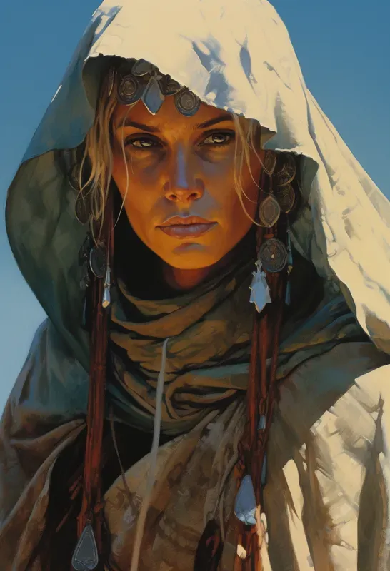 Old School RPG Women Portraits Midjourney Prompt | PromptBase