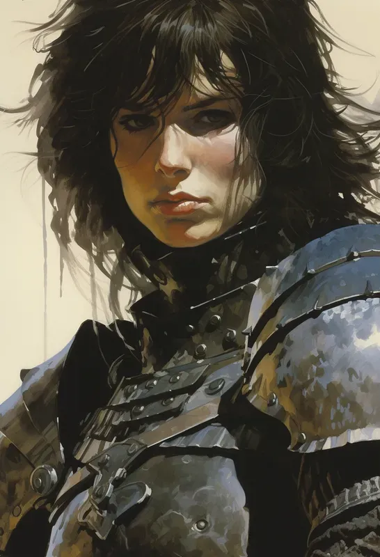 Old School RPG Women Portraits Midjourney Prompt | PromptBase