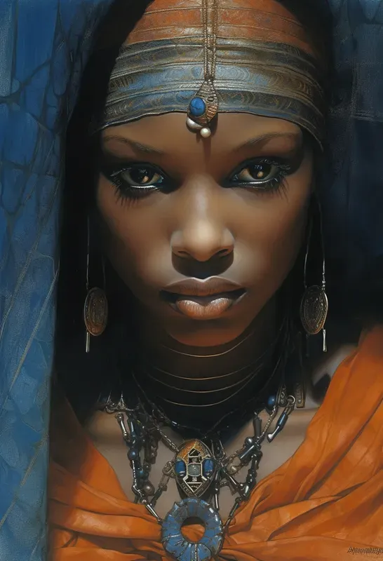 Old School RPG Women Portraits Midjourney Prompt | PromptBase