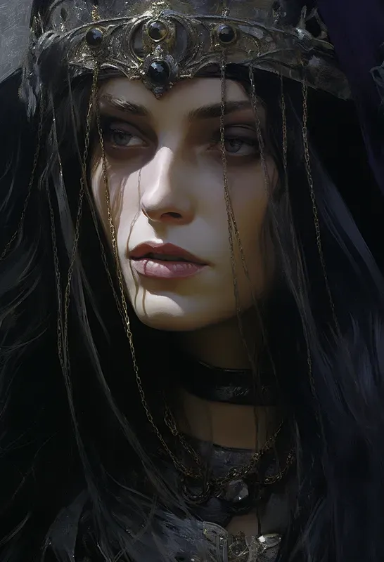 Old School RPG Women Portraits Midjourney Prompt | PromptBase