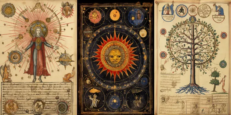 Medieval Spell Books Midjourney Prompt | PromptBase