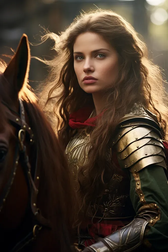 Knight Ladies For RPGs Midjourney Prompt | PromptBase