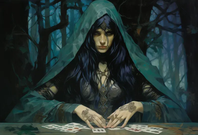 RPG Witches And Vidents Midjourney Prompt | PromptBase