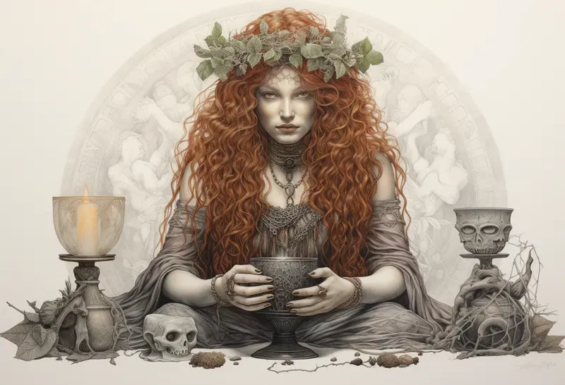 RPG Witches And Vidents Midjourney Prompt | PromptBase