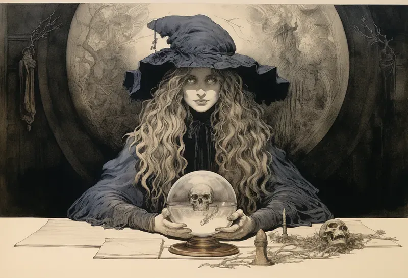 RPG Witches And Vidents Midjourney Prompt | PromptBase