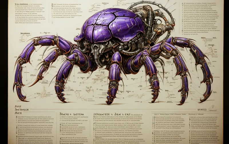 Insect Vehicle Diagrams Midjourney Prompt | PromptBase