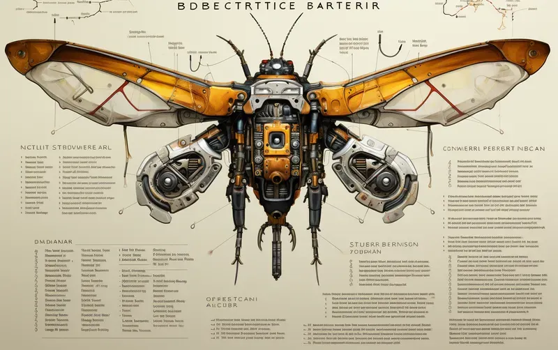 Insect Vehicle Diagrams Midjourney Prompt | PromptBase