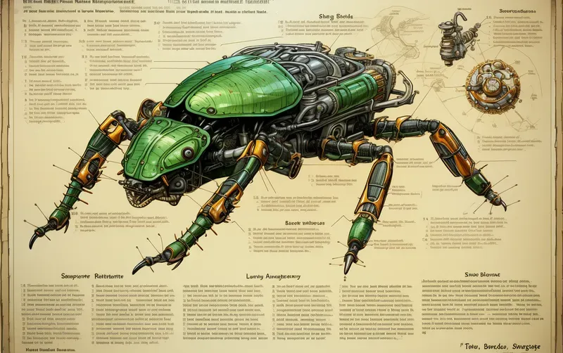 Insect Vehicle Diagrams Midjourney Prompt | PromptBase