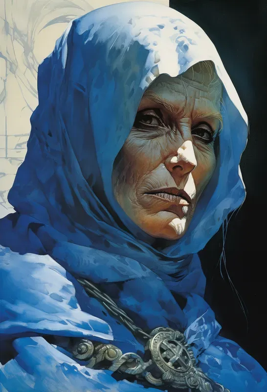 Old School RPG Women Portraits Midjourney Prompt | PromptBase