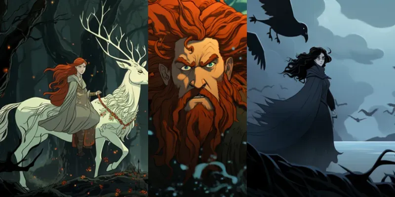 Irish Folklore Animation Film Stills Midjourney Prompt | PromptBase