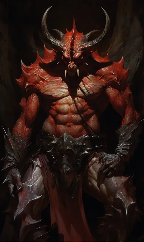 Diablo RPG Series Villains And Monsters Midjourney Prompt | PromptBase